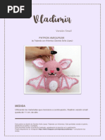 Patrón Amigurumi: Baby Goth Bunny | PDF