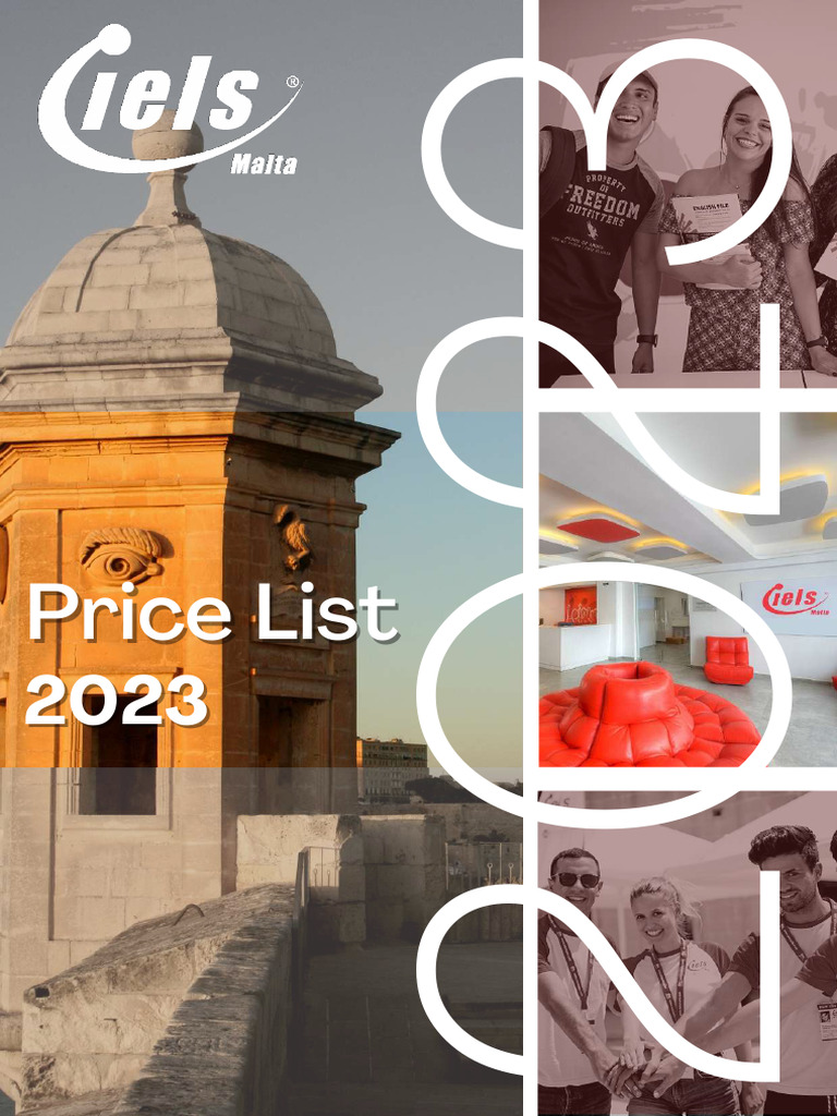 2023 IELS Malta Price List | PDF