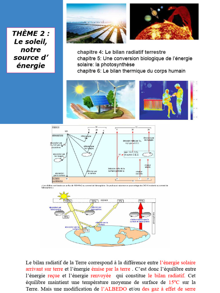 Le Bilan Radiatif Cours | PDF