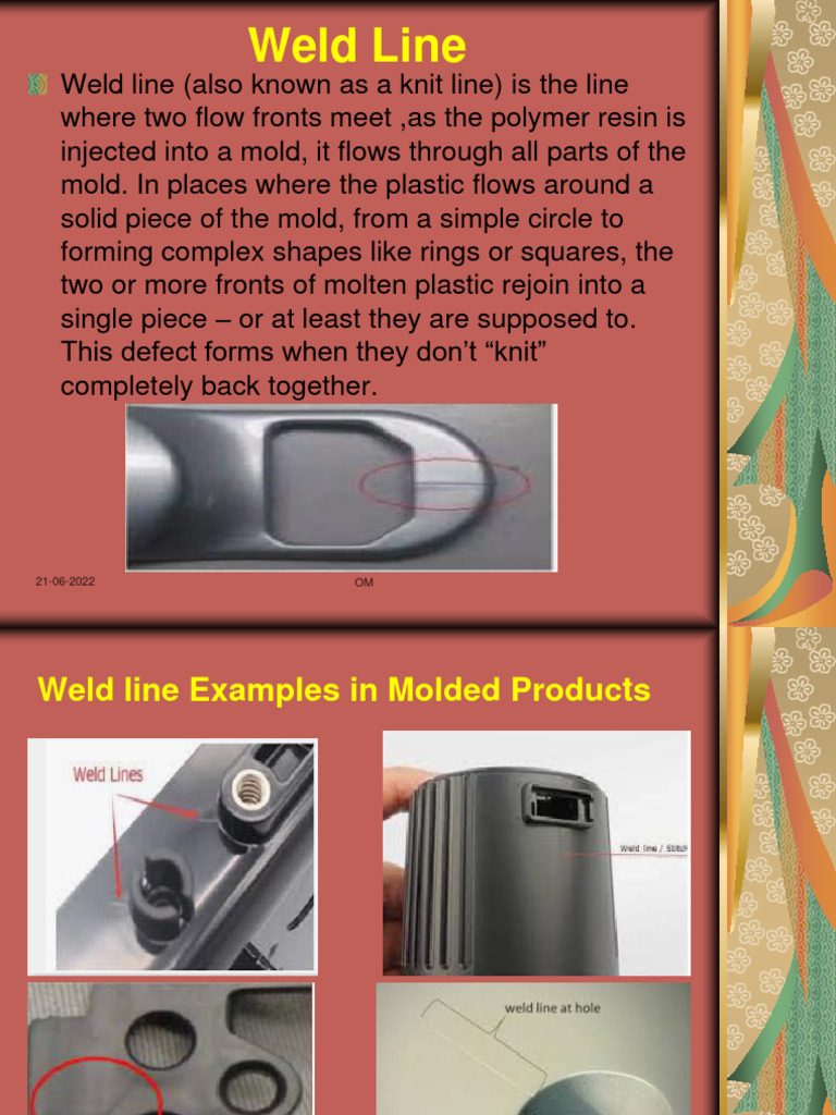 Weld Line Overview It S Troubleshooting in Moulding 1708970054 | PDF ...