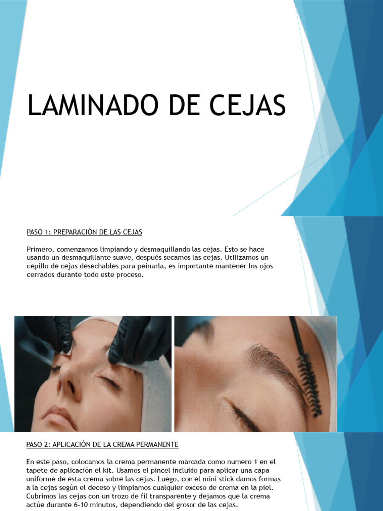Laminado de Cejas | PDF | Negocios | Hogar y jardín