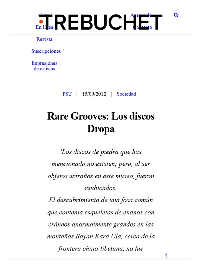 Rare Grooves - Los Discos Dropa | PDF