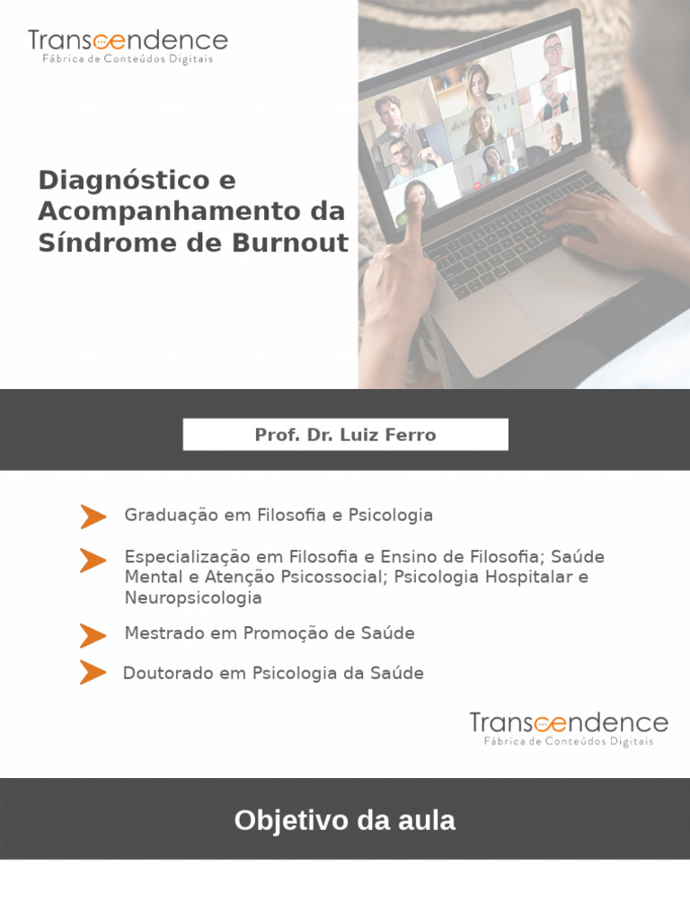 Diagnostico Da Sindrome de Burnout | Download grátis PDF | Burnout ...