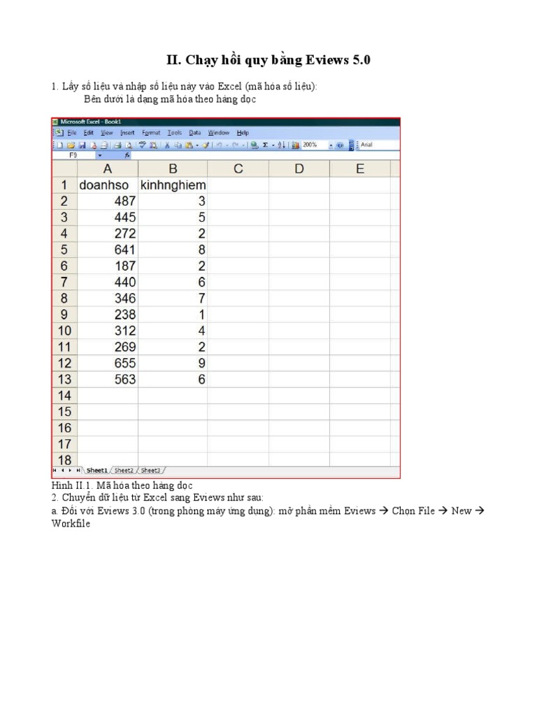 Huong Dan Thuc Hanh Eview | PDF