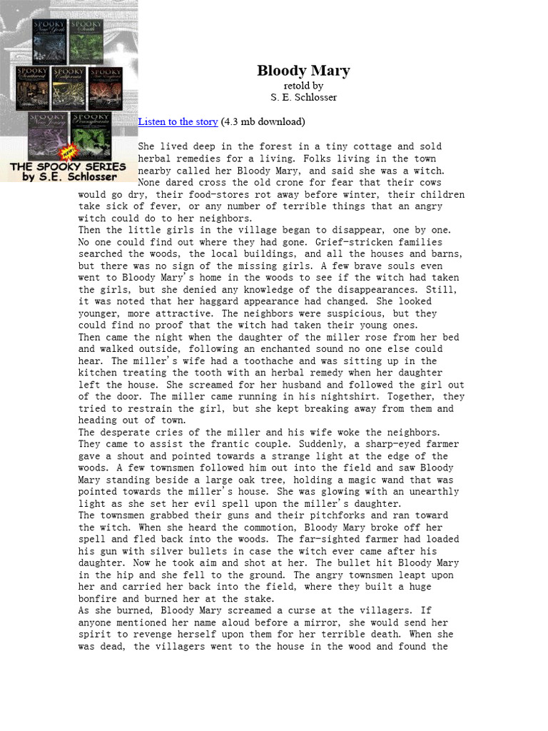 Bloody Mary | PDF