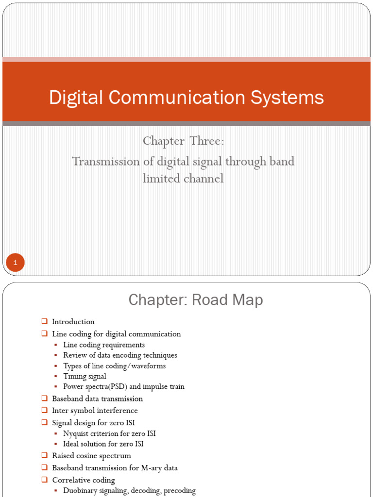 Digital Signal Transmission Guide | PDF | Modulation | Bandwidth ...