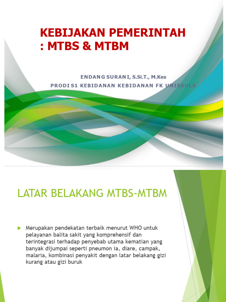 Konsep Dasar MTBS | PDF