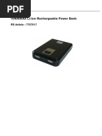 Power Bank Instructions | PDF | Battery Charger | Usb