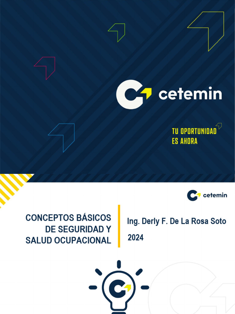 PPT-MEI-Seguridad y Salud Ocupacional-S1 | PDF | Cognición