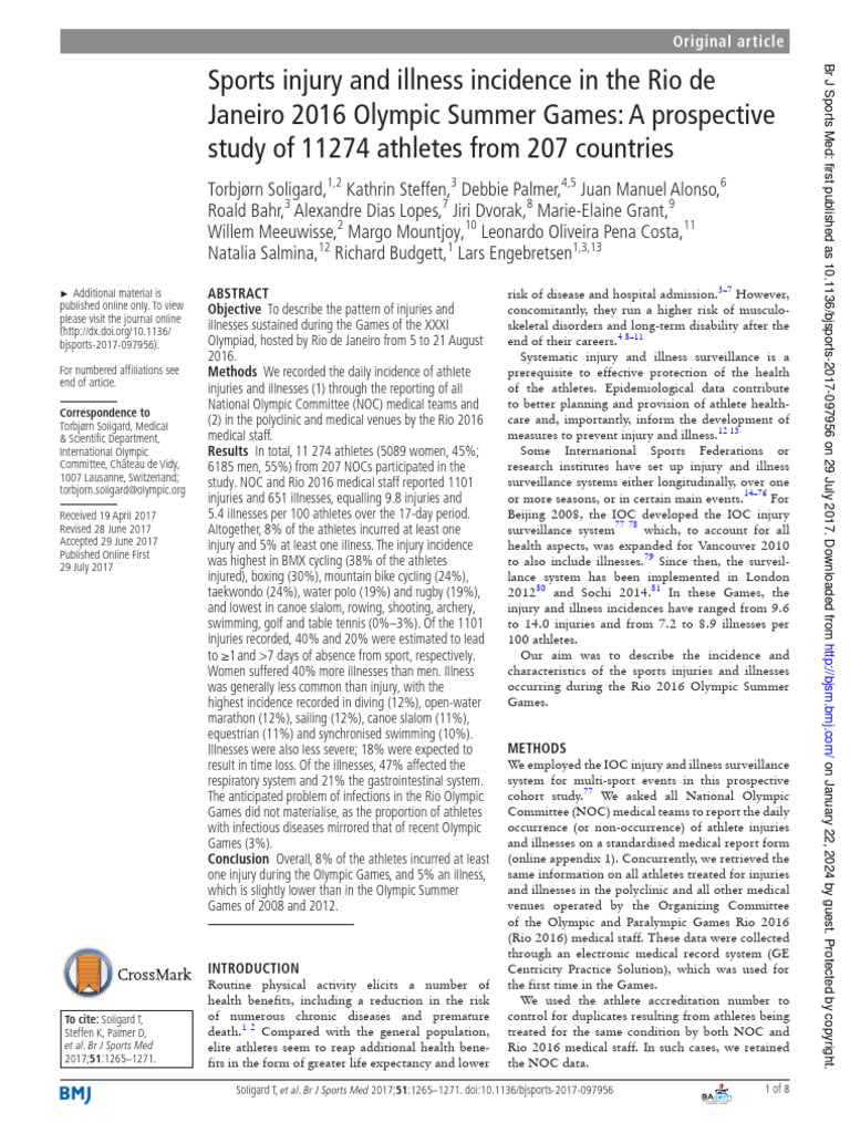 Jogos Olimpicos Do Rio 2016 | PDF | Olympic Games | Sports