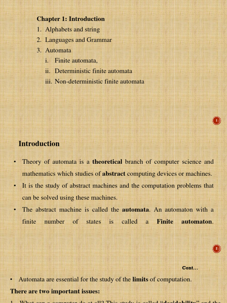 Chapter 1-Introduction To Finite Automata | Download Free PDF ... Chapter 1-Introduction To Finite Automata | Download Free PDF ...