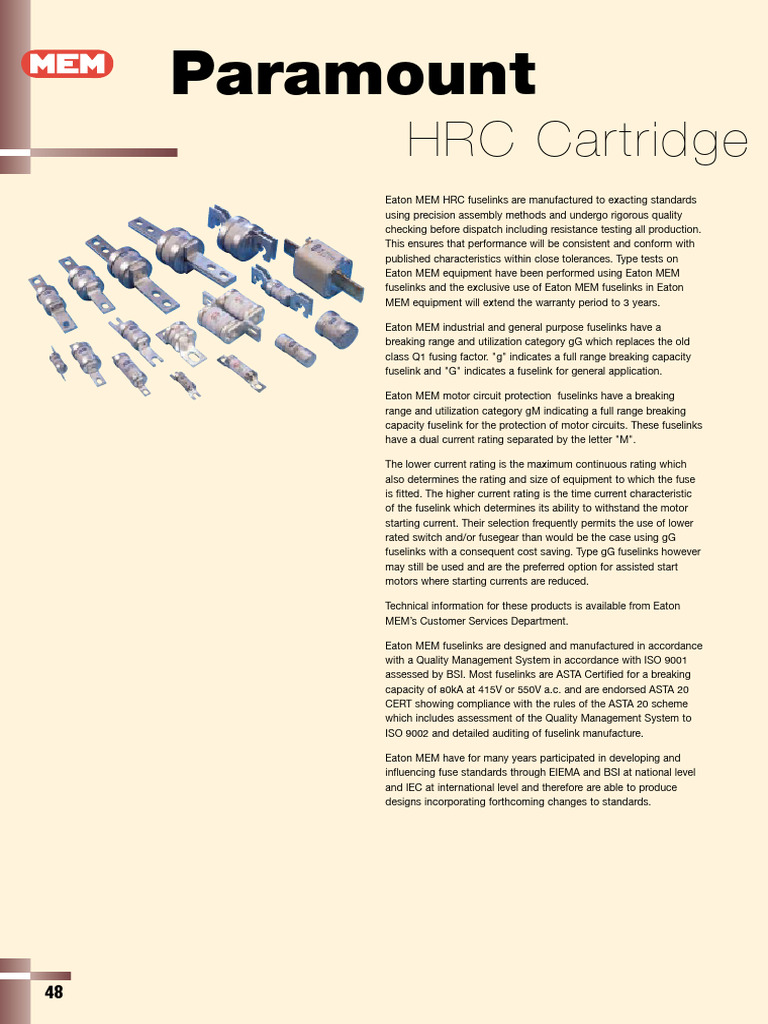 Mem Eaton bs88 Fuses 200907297536 0 | PDF | Fuse (Electrical ...