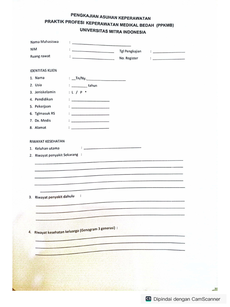 Format Askep KMB | PDF