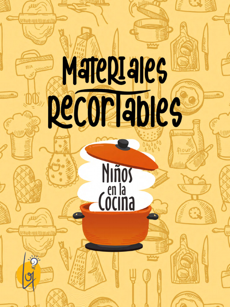 MATERIAL RECORTABLE - LOI - ECV NIÑOS EN LA COCINA (1) | PDF