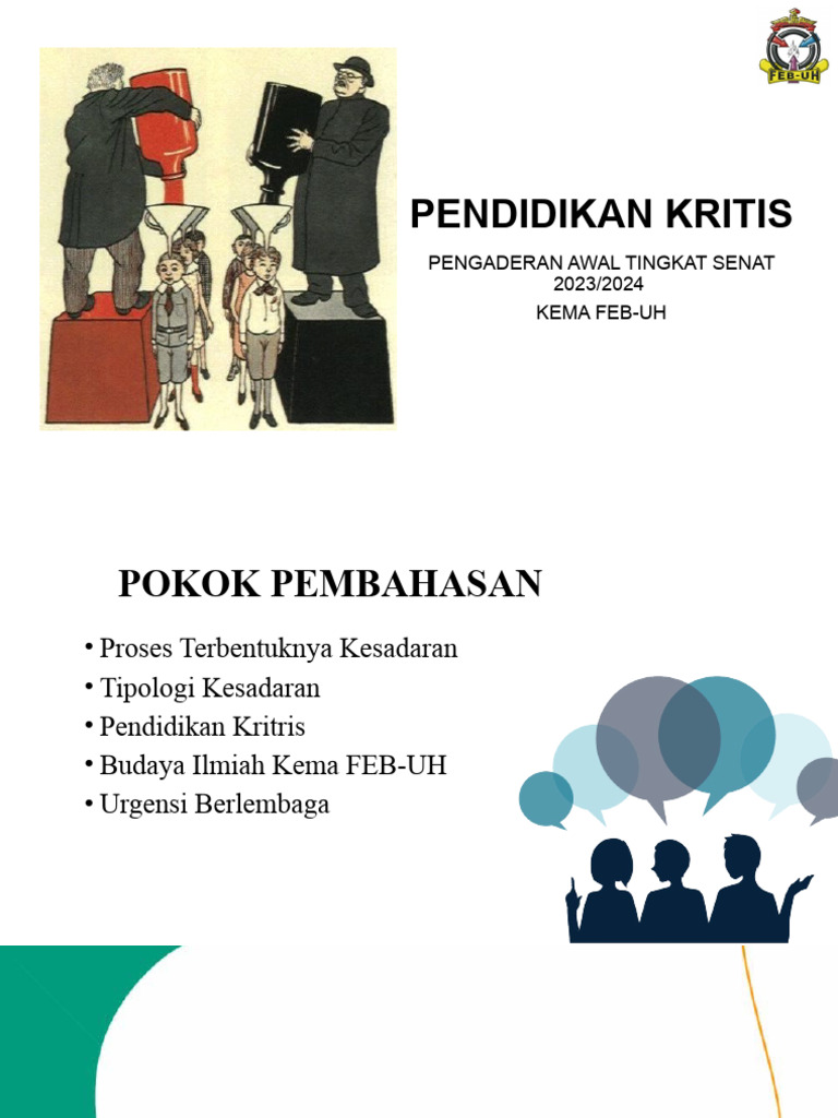 Pendidikan Kritis 2 | PDF | Pengembangan Diri | Sains & Matematika