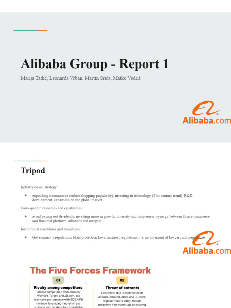Alibaba Group | PDF | Business | Finance & Money Management