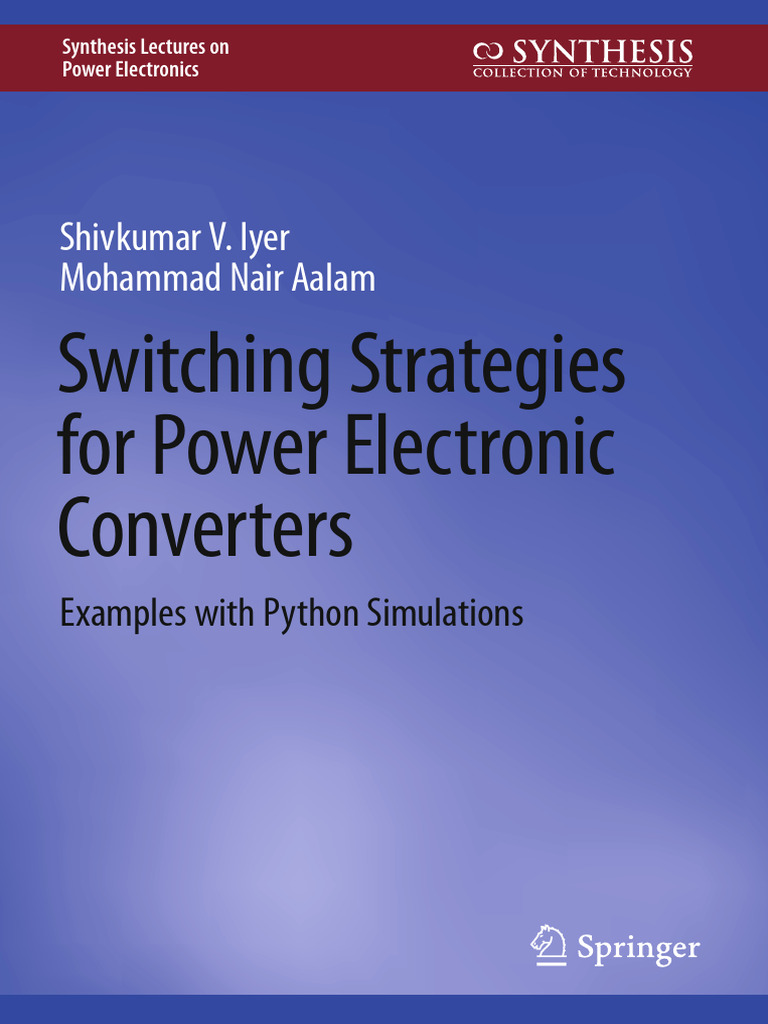 Switching Strategies For Power Electronic Converters, Examples With ...