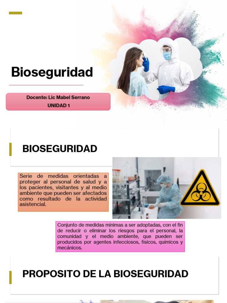 CLASE 4 Bioseguridad | PDF | Lavado de manos | Medicina