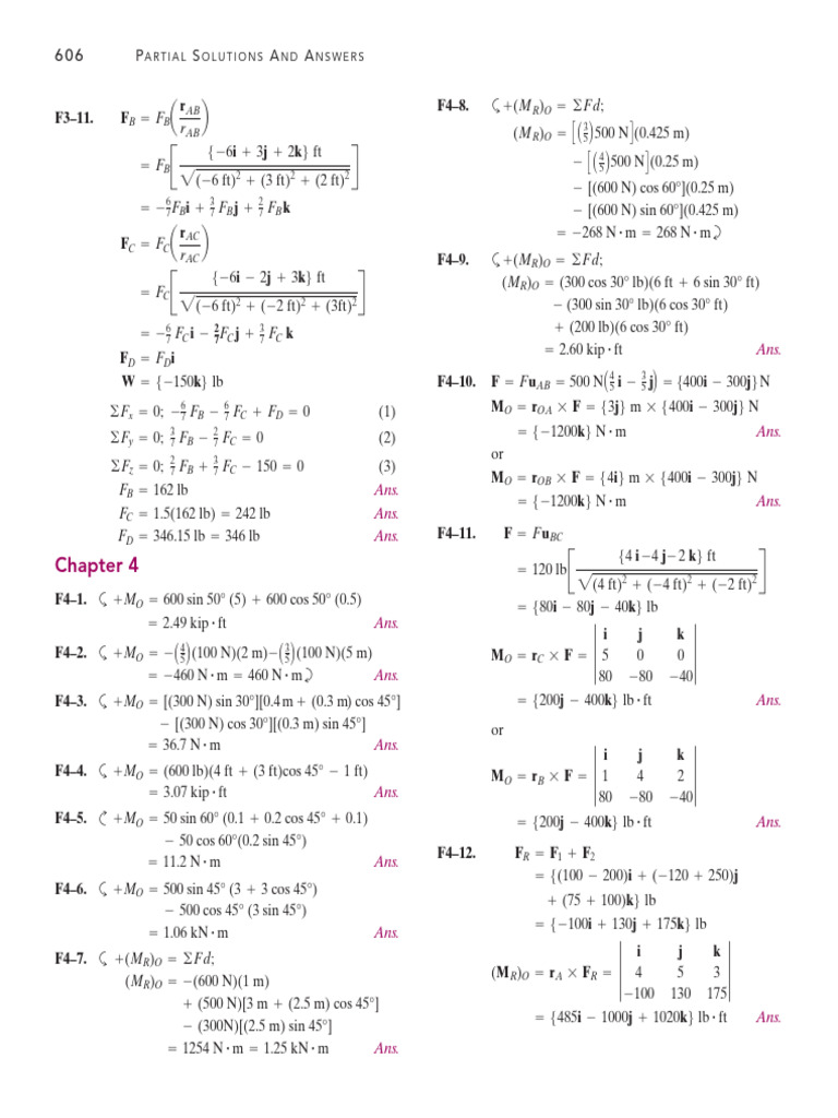 Engineering Mechanics Solutions Manual Pdf