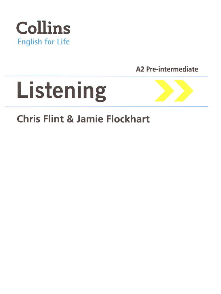Collins English For Life Listening A2 | PDF