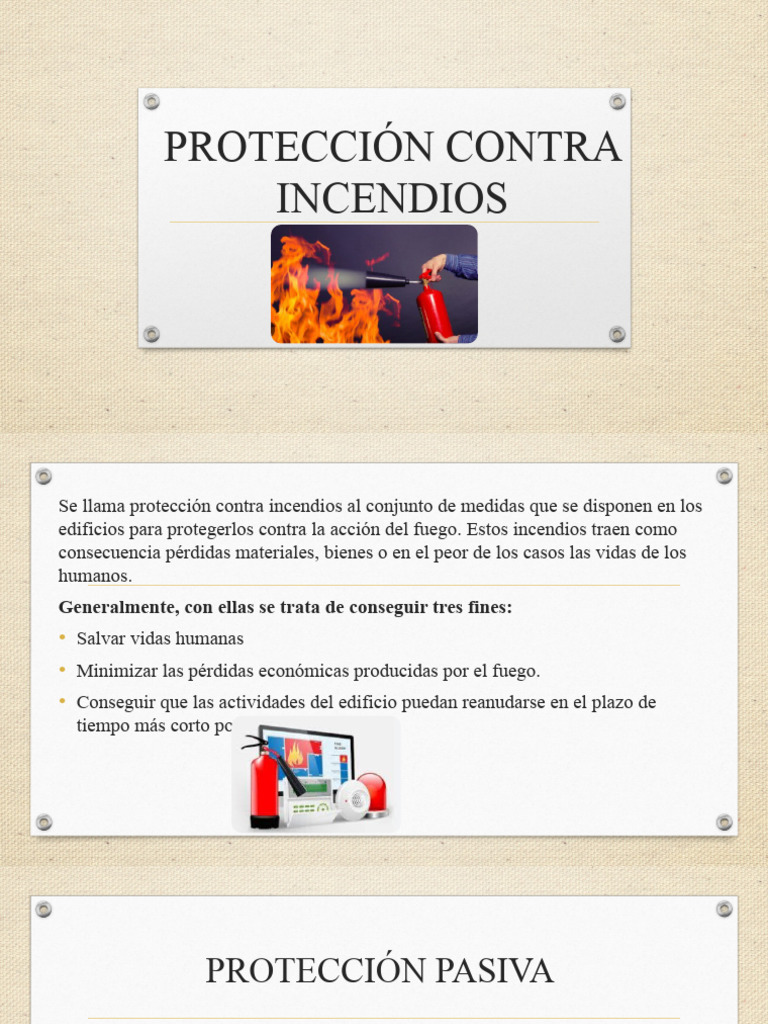 Protección Contra Incendios | PDF