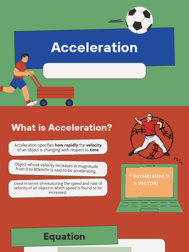 Acceleration Deceleration and Constant Motion | PDF | Science & Mathematics