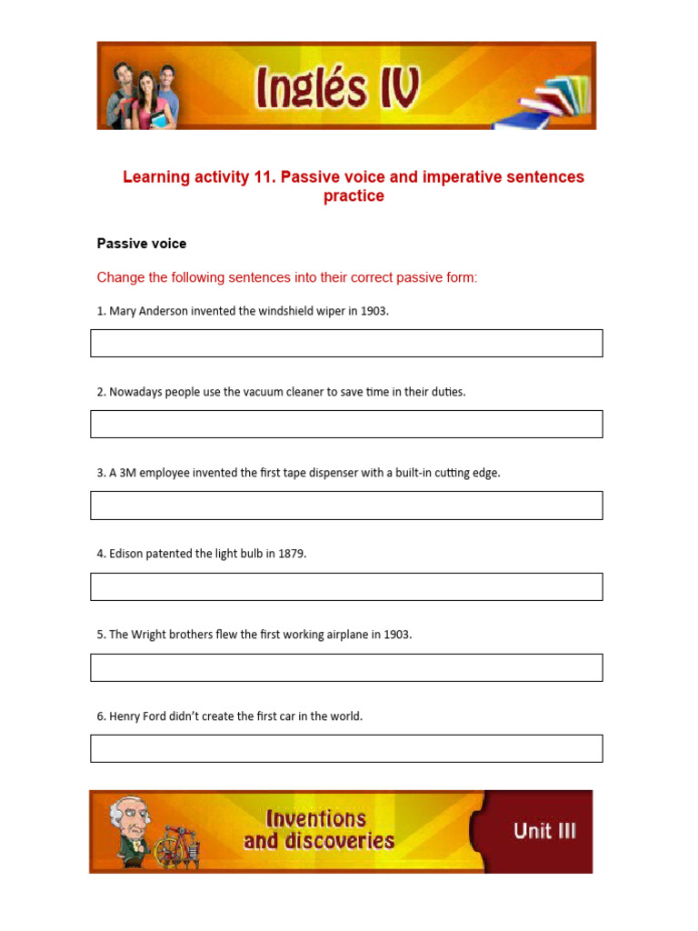 U3 A11 Pass Imp | PDF