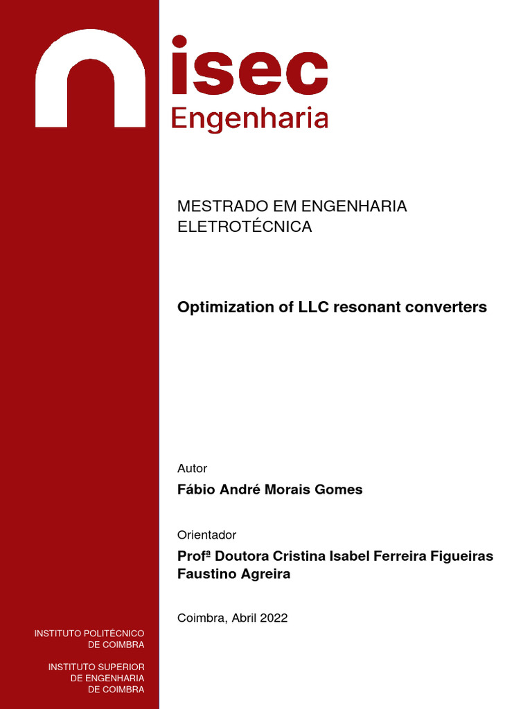Optimization of LLC Resonant Converters | PDF | Rectifier | Inductance