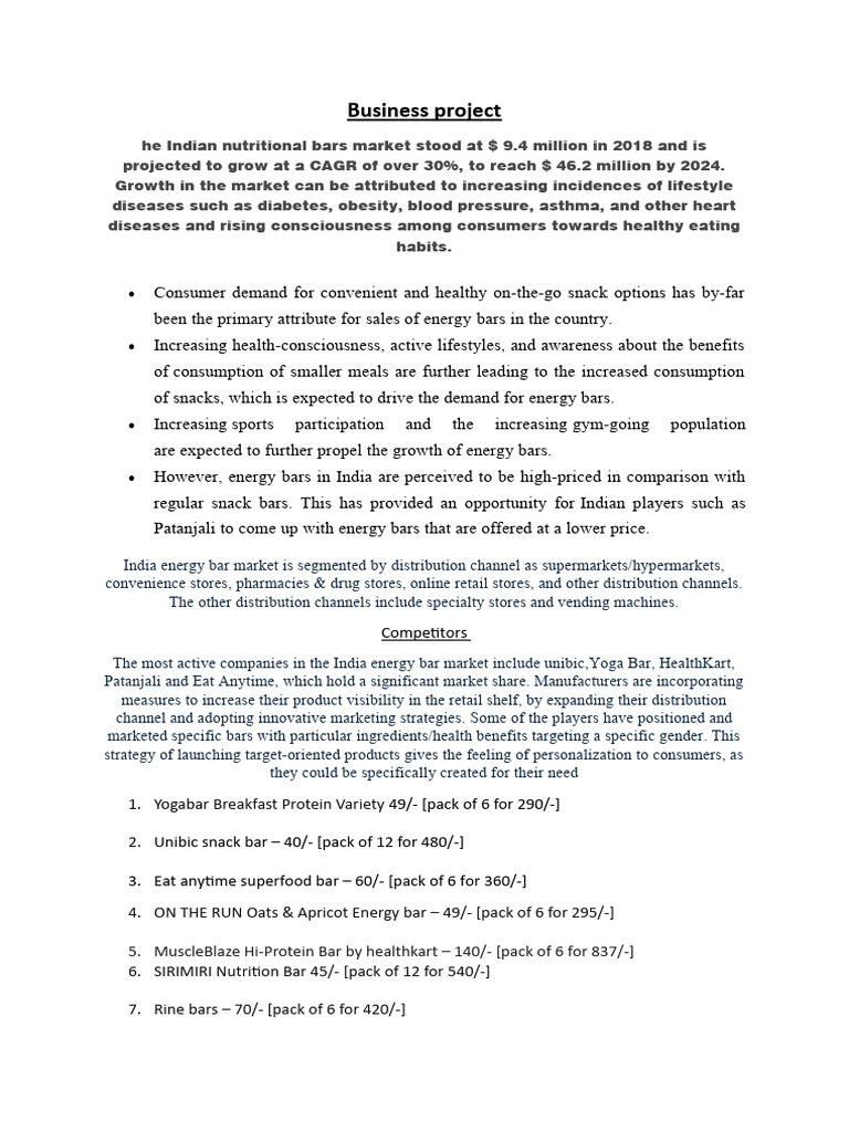 Business Project | PDF | Retail | Trademark