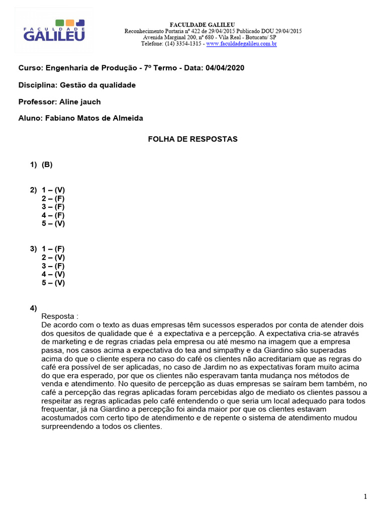 TCB de Gestão Da Qualidade | PDF | Economia | Vírus