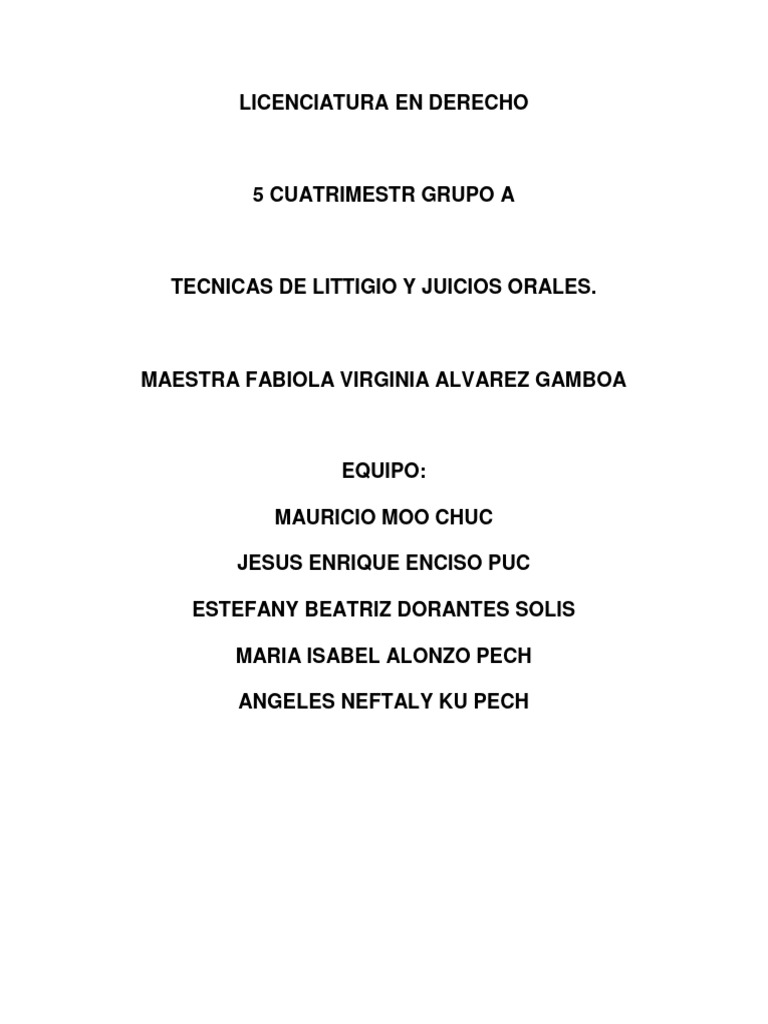 DENUNCIA ESCRITA final | PDF | VIH / SIDA