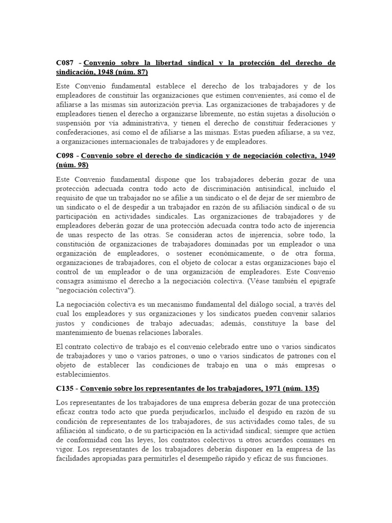 CONVENIOS | PDF | Sindicato | Salario
