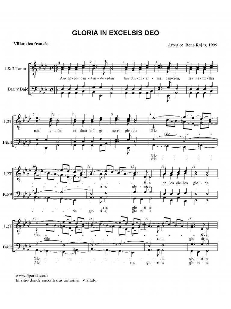 Gloria in Excelsis Deo | PDF