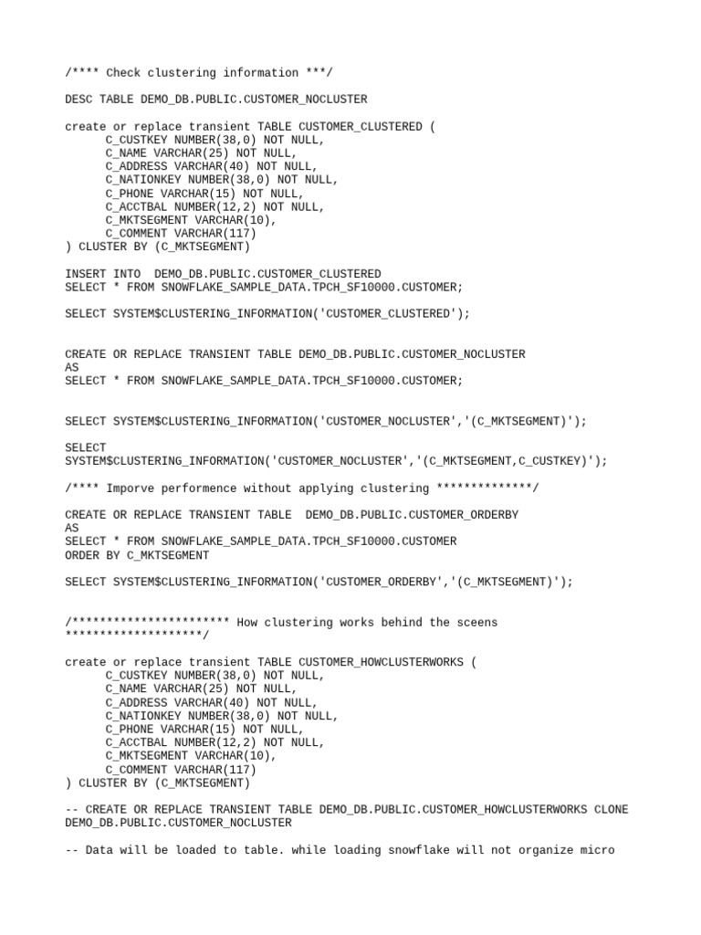 Clustering Deep Dive Pdf Computing