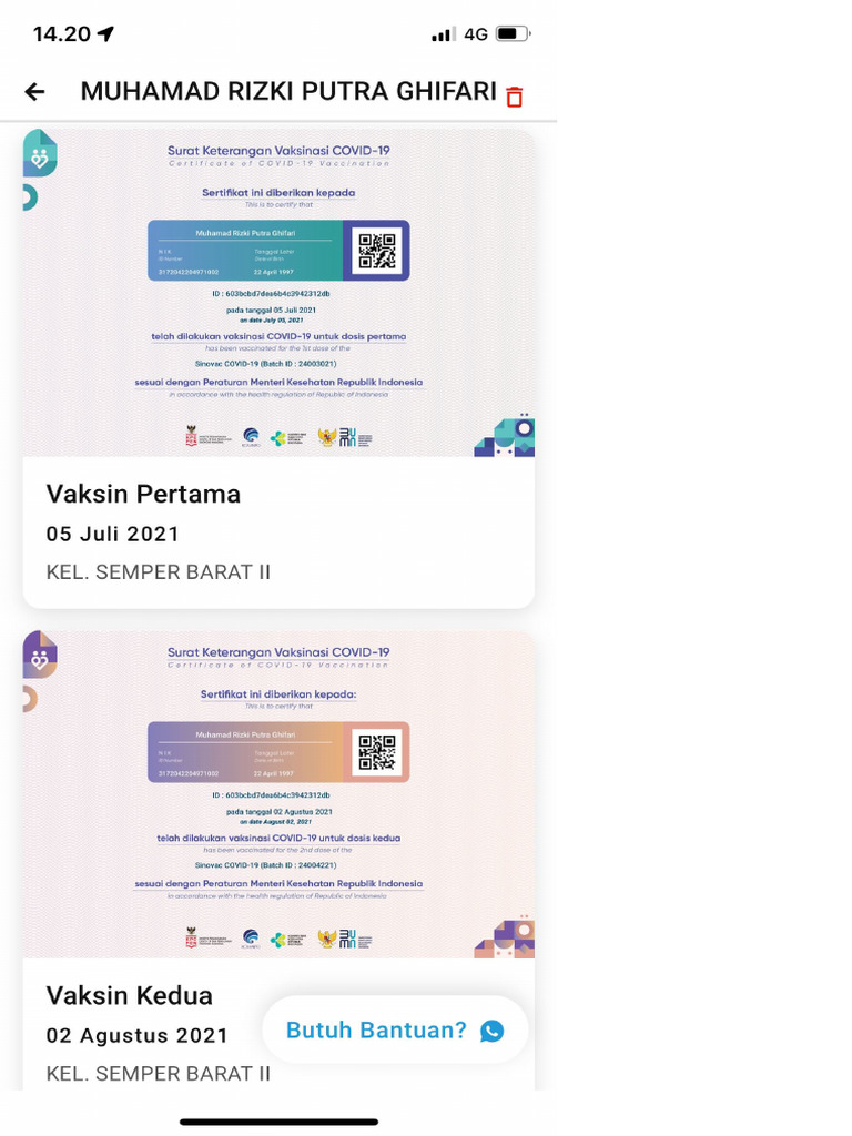 Sertifikat Vaksin2 Pdf