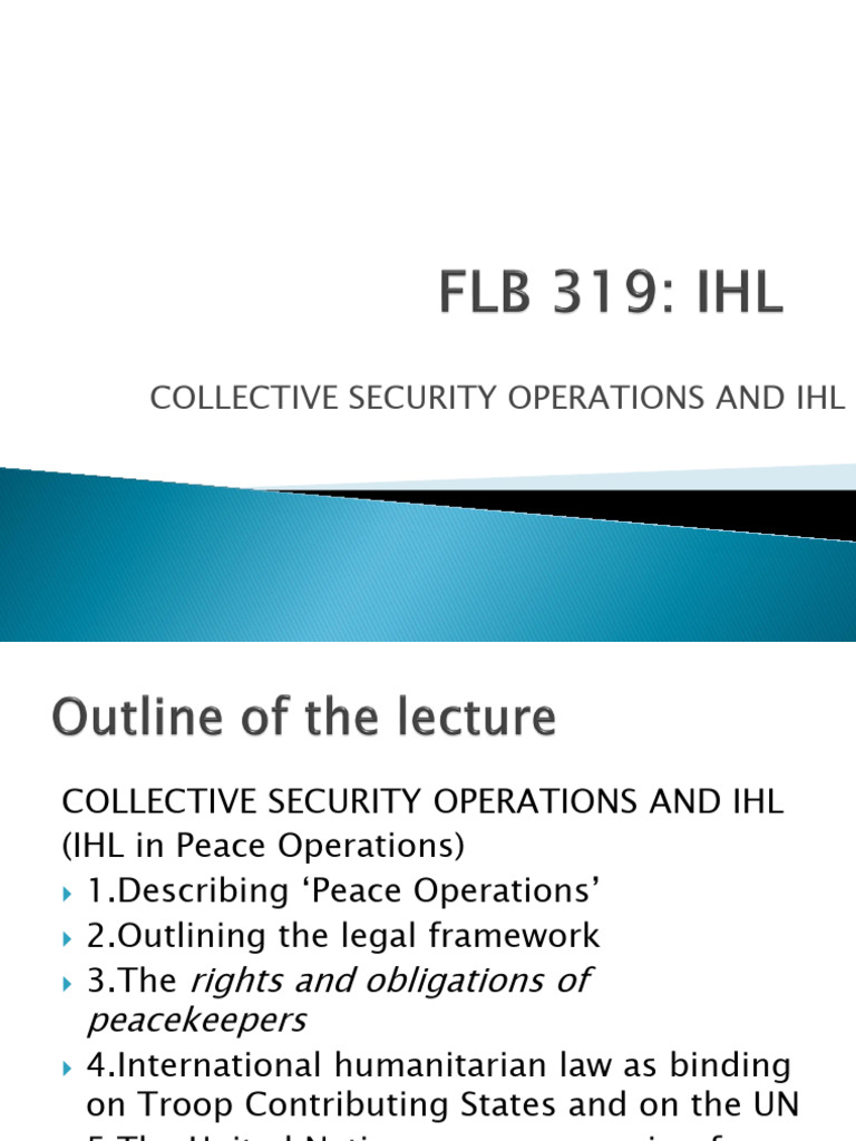 Ihl Lesson 7 - Csos and Ihl | Download Free PDF | International ...