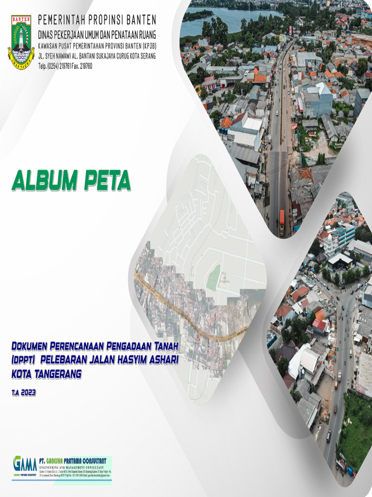 Album Peta DPPT Jalan Hasyim Ashari - Ref30012024 | PDF