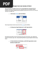 4 Cara Membuat Bingkai Di Word (Border) & Contohnya | PDF
