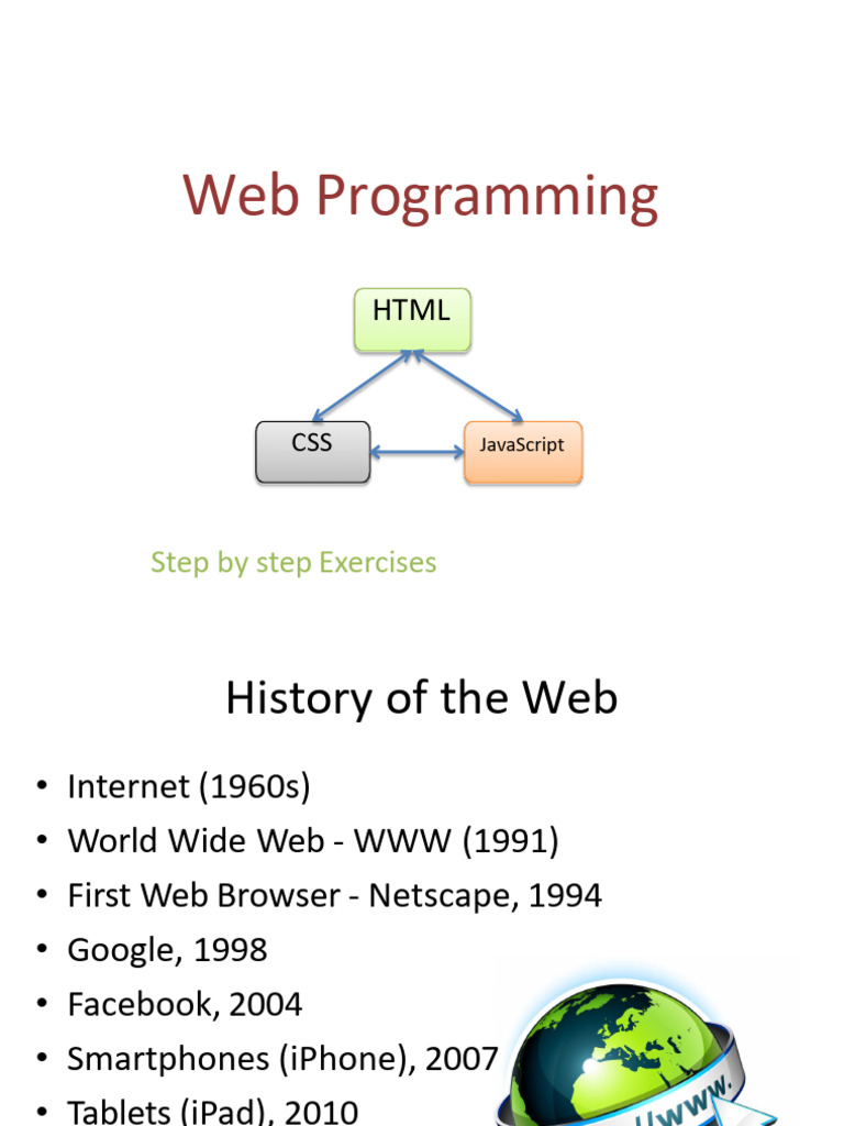 Lecture.1 Web | PDF | World Wide Web | Internet & Web