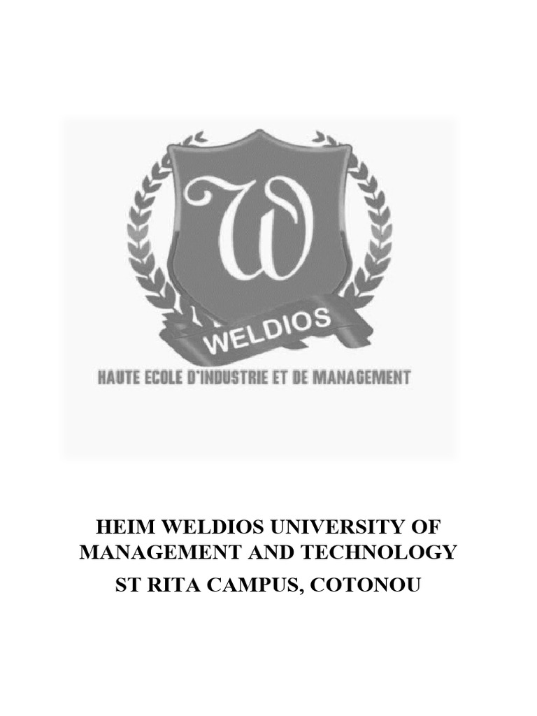 Heim Weldios University of Management and Technology | PDF ...