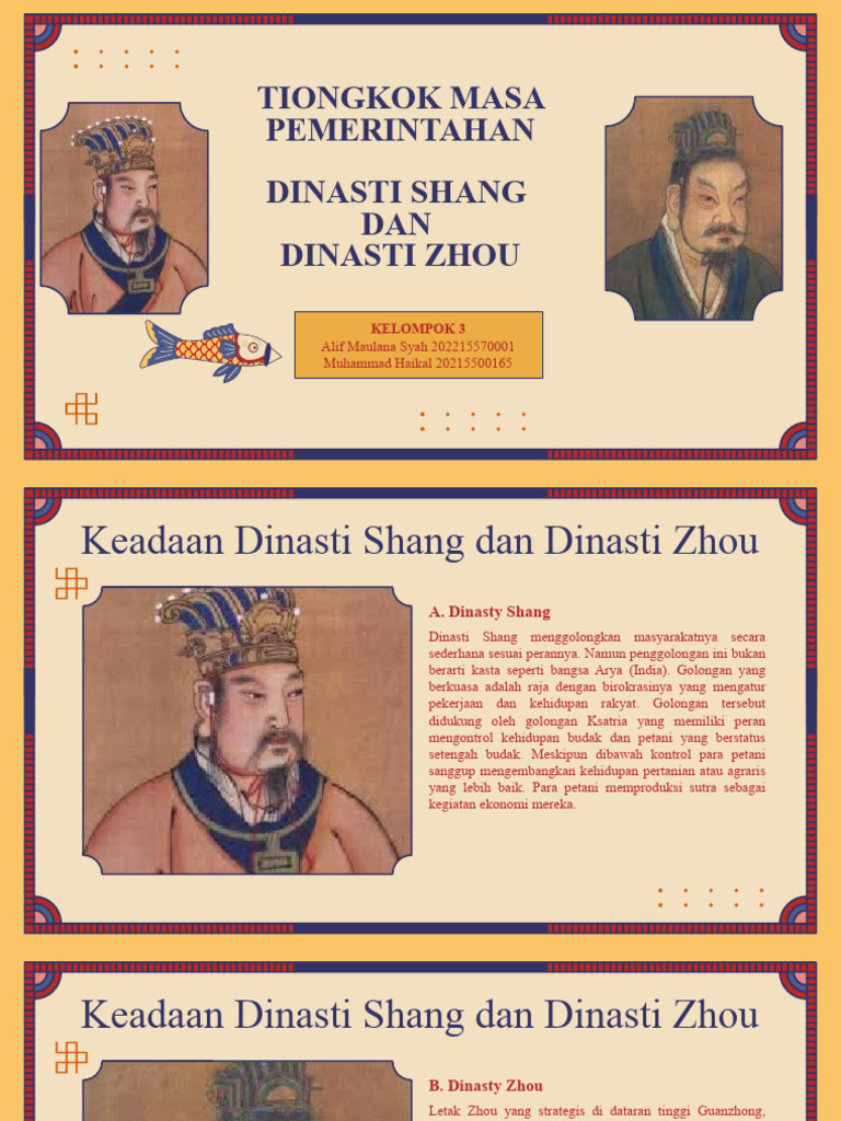 Dinasti Shang Dan Dinasti Zhou | PDF