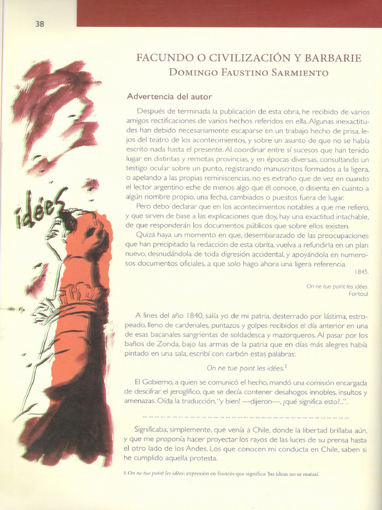 Facundo fragmentos | PDF