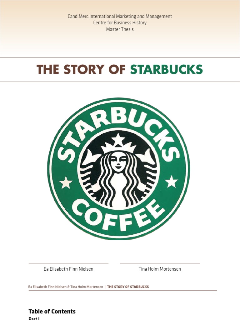 The Story of Starbucks | PDF | Starbucks | Brand
