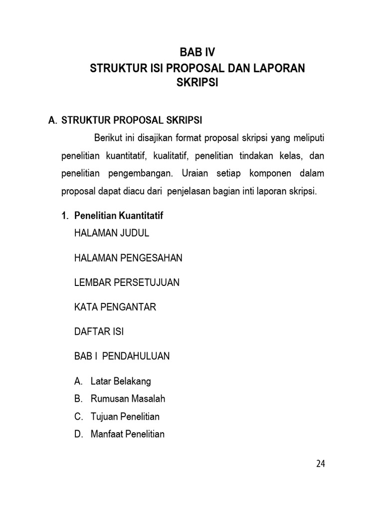 Kerangka Proposal | PDF