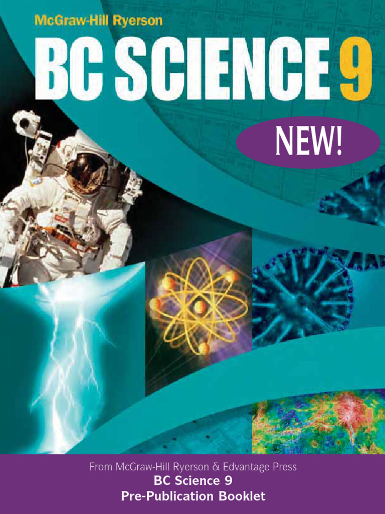 BC Science 9 Pre-Publication Booklet | PDF | Electrical Resistance And ...