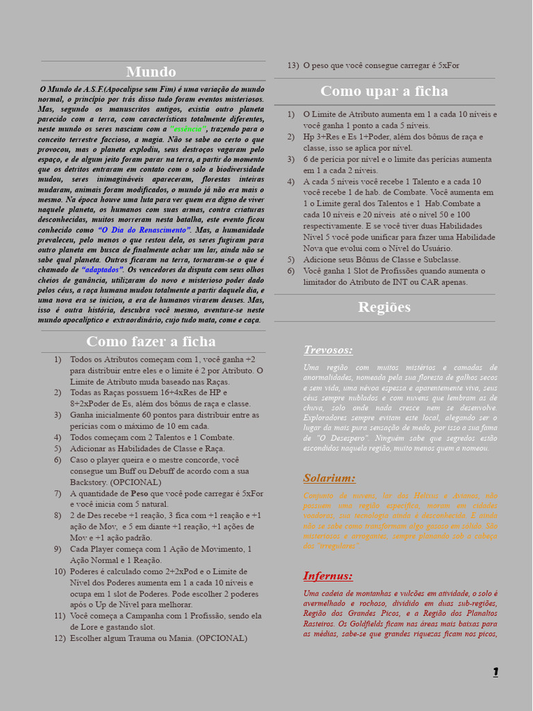 CPP Ficha Guia de a.S.F 1.8.1 | PDF | Terra | Humano