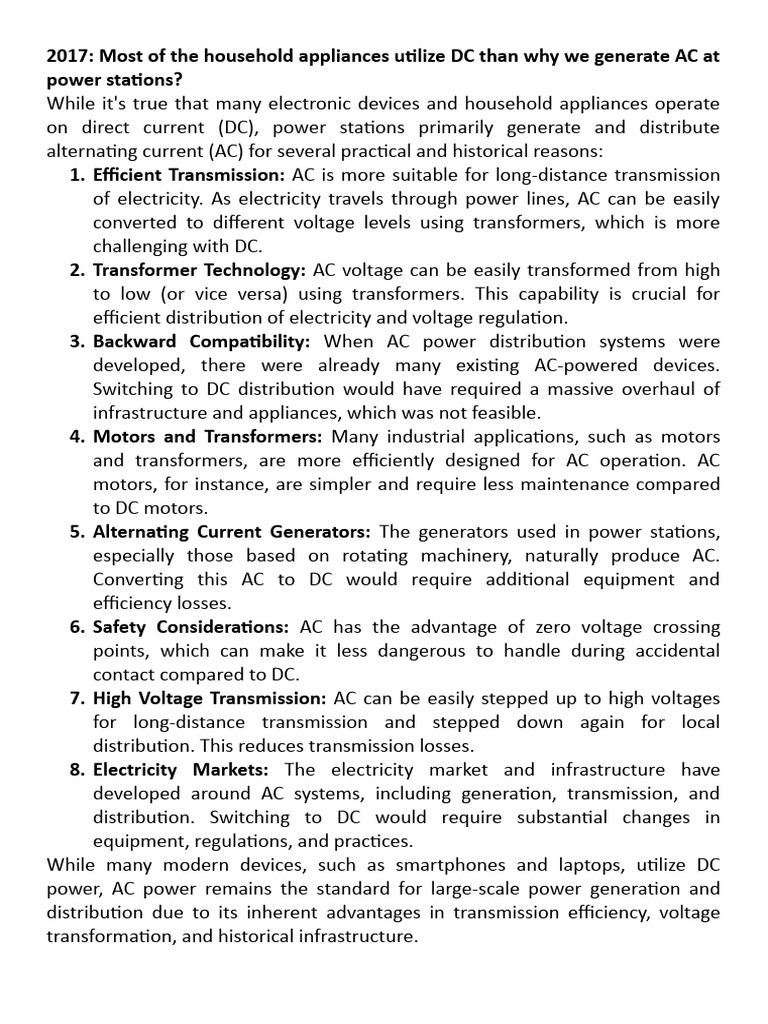 Ac DC | PDF | Alternating Current | Direct Current