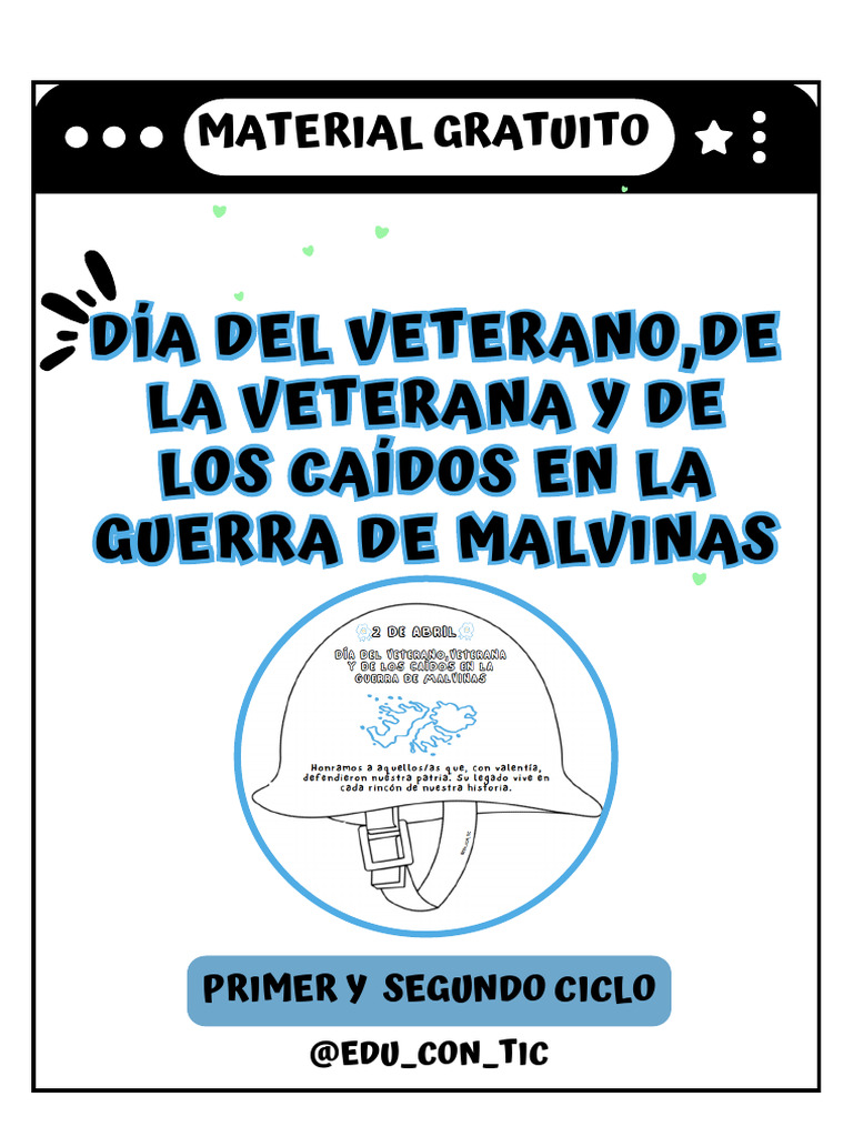 Día del Veterano y Caídos Malvinas | PDF | Argentina | Islas Malvinas