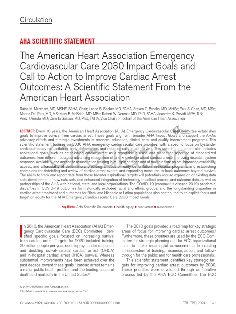 RCP | PDF | Cardiopulmonary Resuscitation | Cardiac Arrest