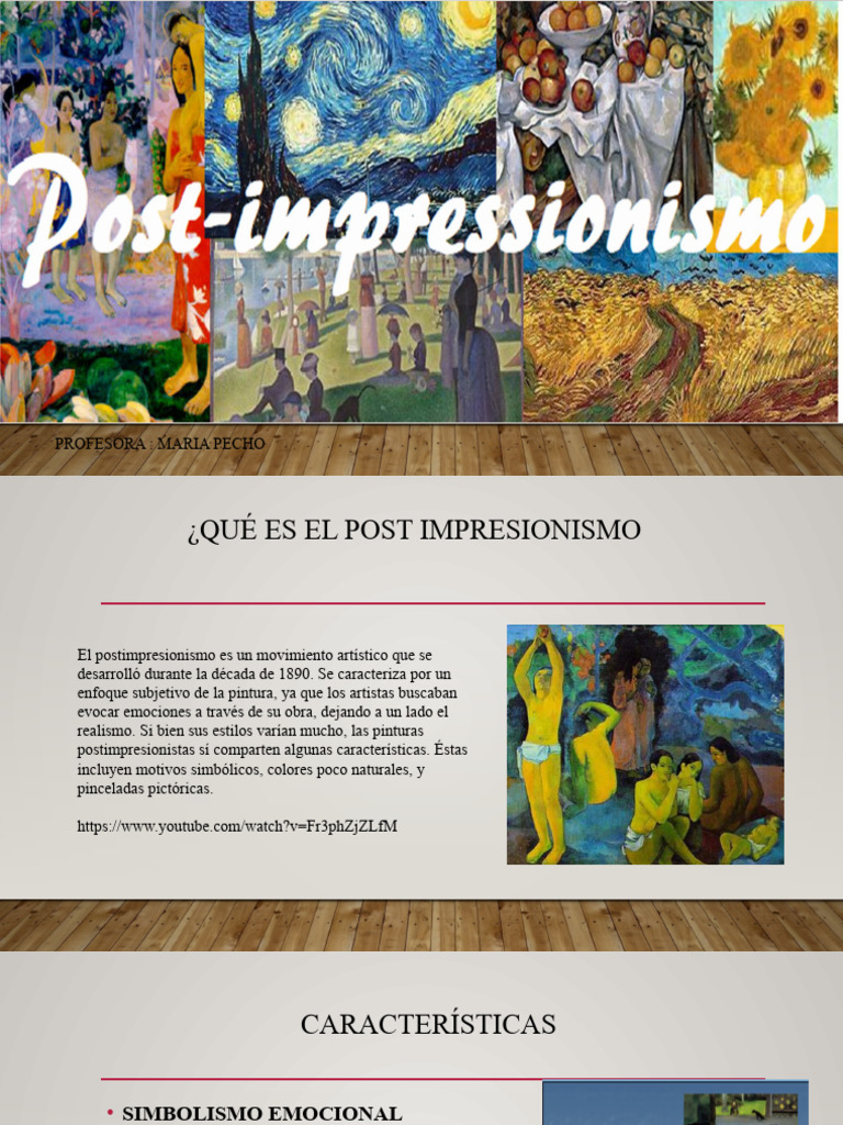 El Post Impresionismo | PDF